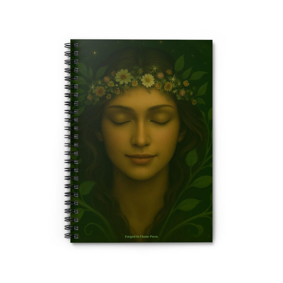 Mystical Earth Goddess Journal - Nature Lovers & Witchy Writers ...