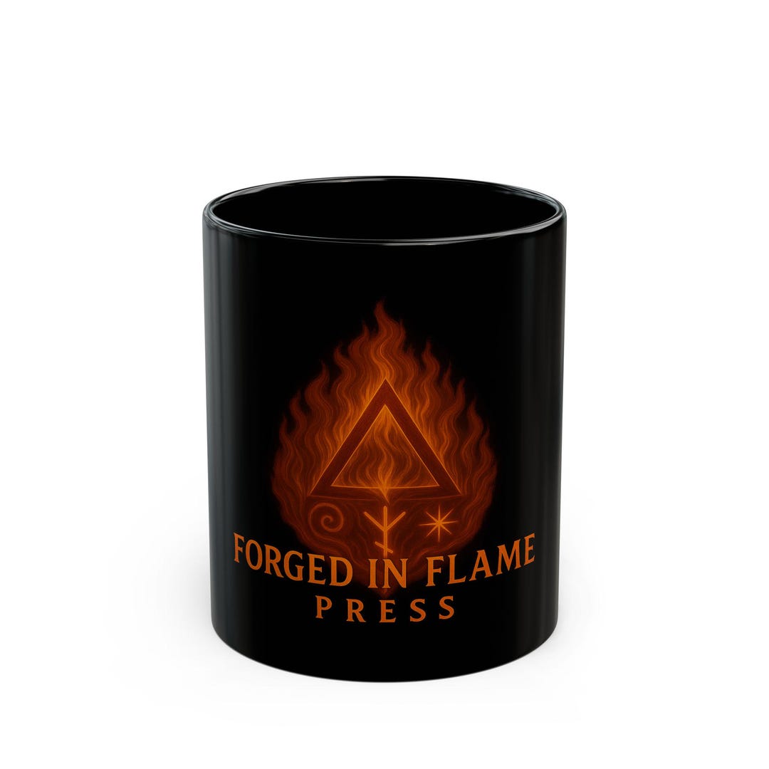 Forged in Flame Press Fire Sigil Mug - Etsy