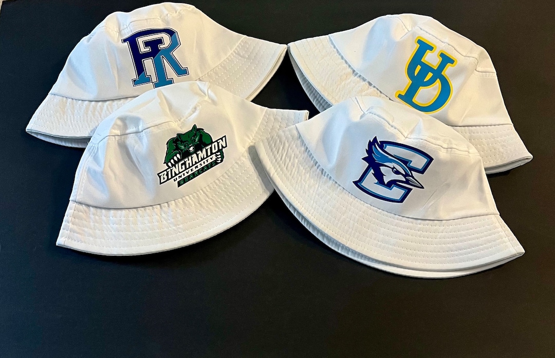 Custom College Bucket Hat/custom Bucket Hat for Any College/school/team ...