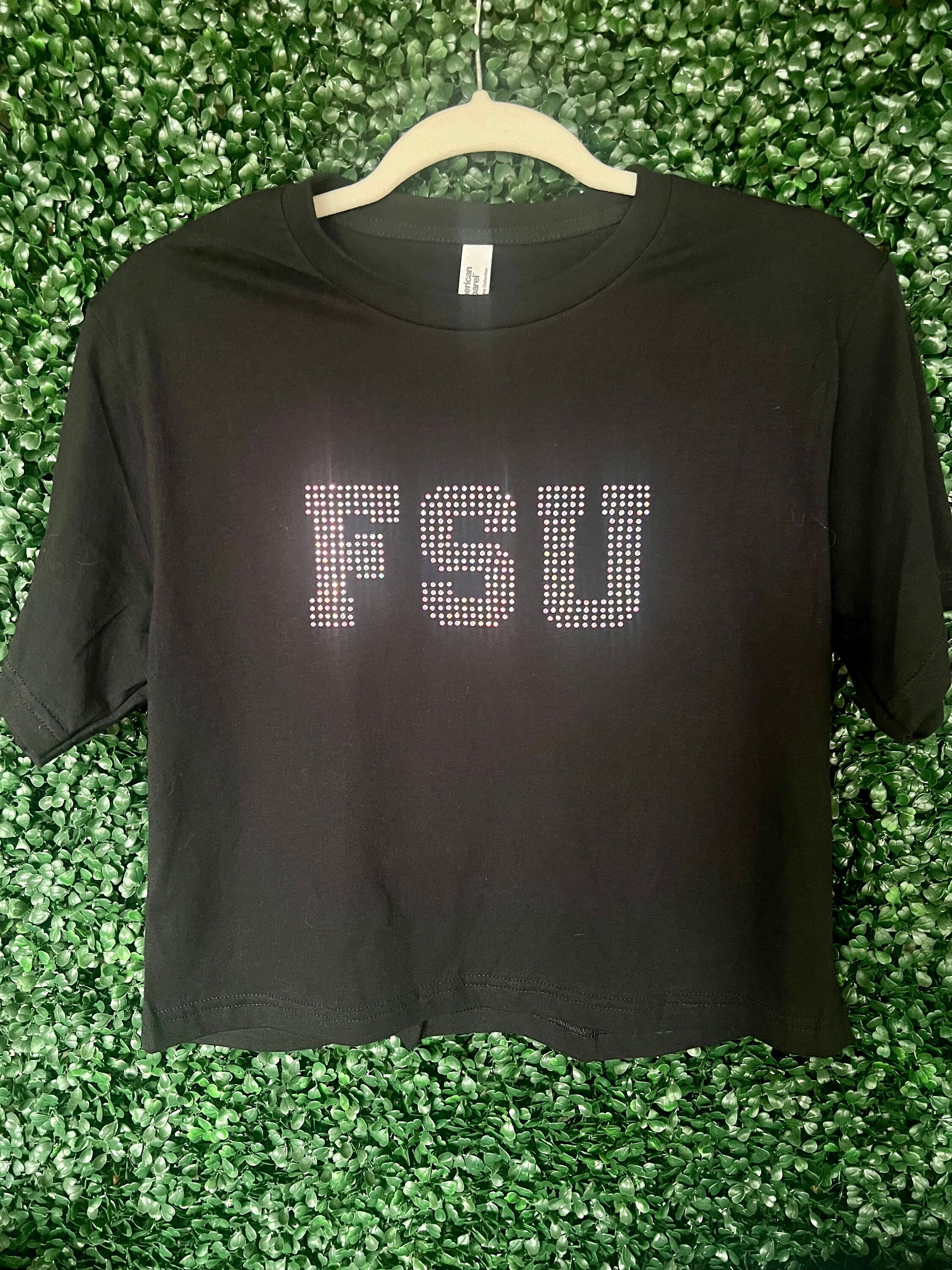 Custom College Apparel. Rhinestone T-shirt or Crewneck - Etsy