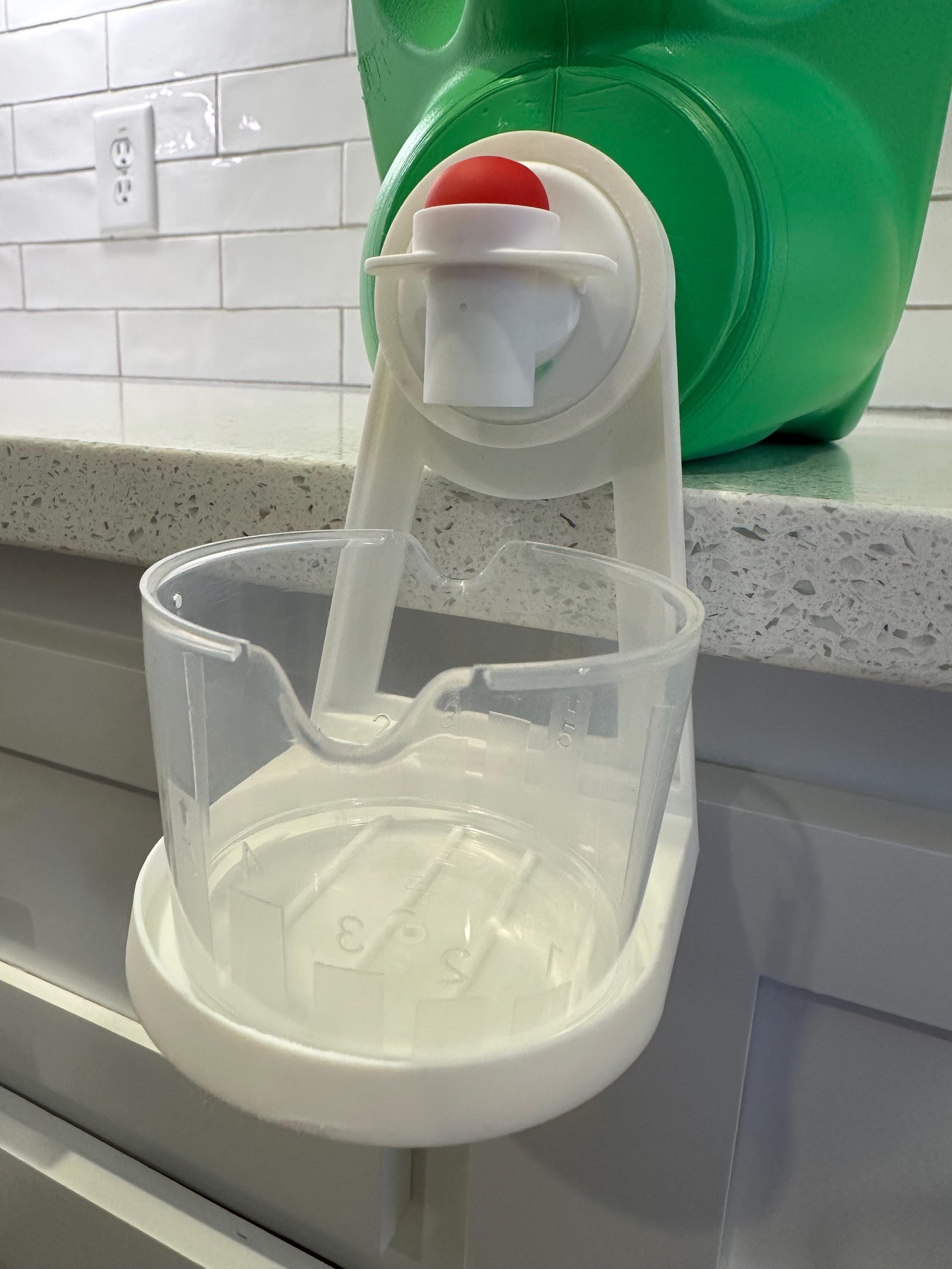 Laundry Detergent Cup Holder | Laundry Soap Drip Catcher | Laundry ...