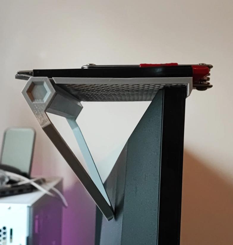 Adjustable Monitor Shelf | Fits Monitors + Laptops | Desk Organizer ...
