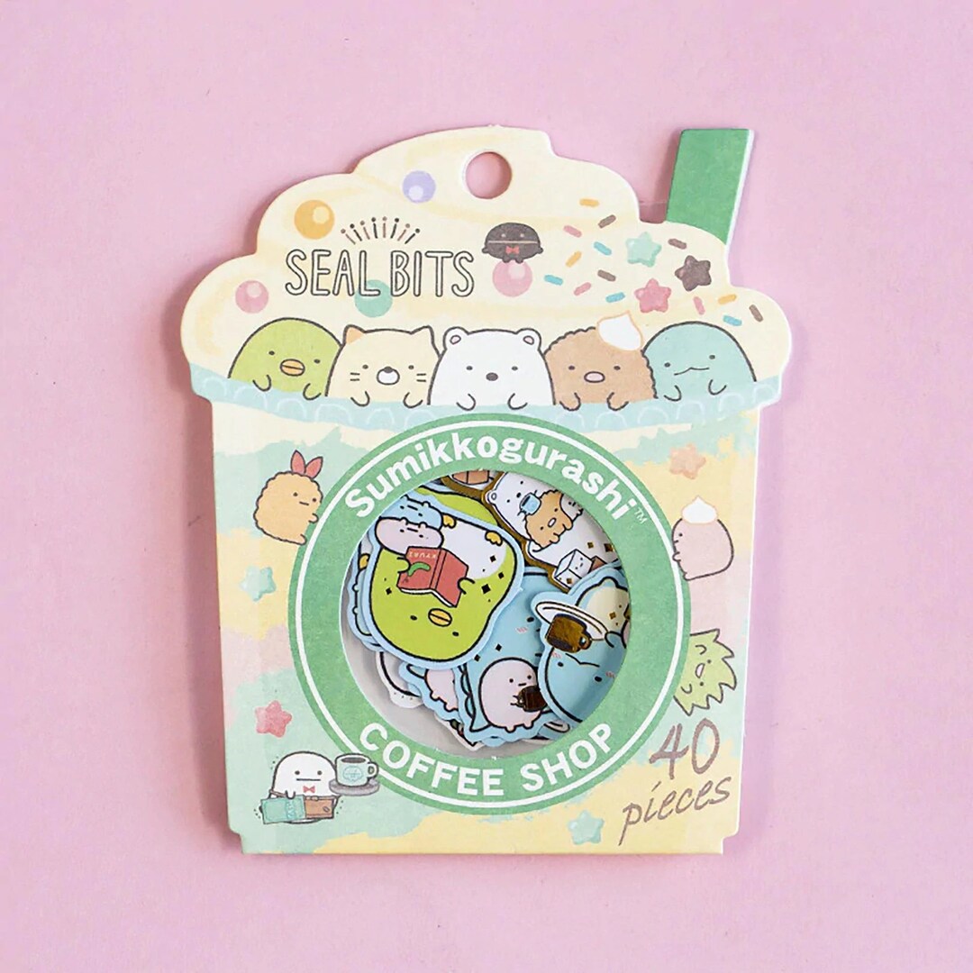 Cute Japanese Animal Character Kawaii Stickers for - Etsy