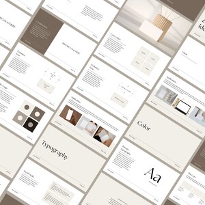 Brand Guidelines Canva Template | 32 Pages | Video Walk-through ...