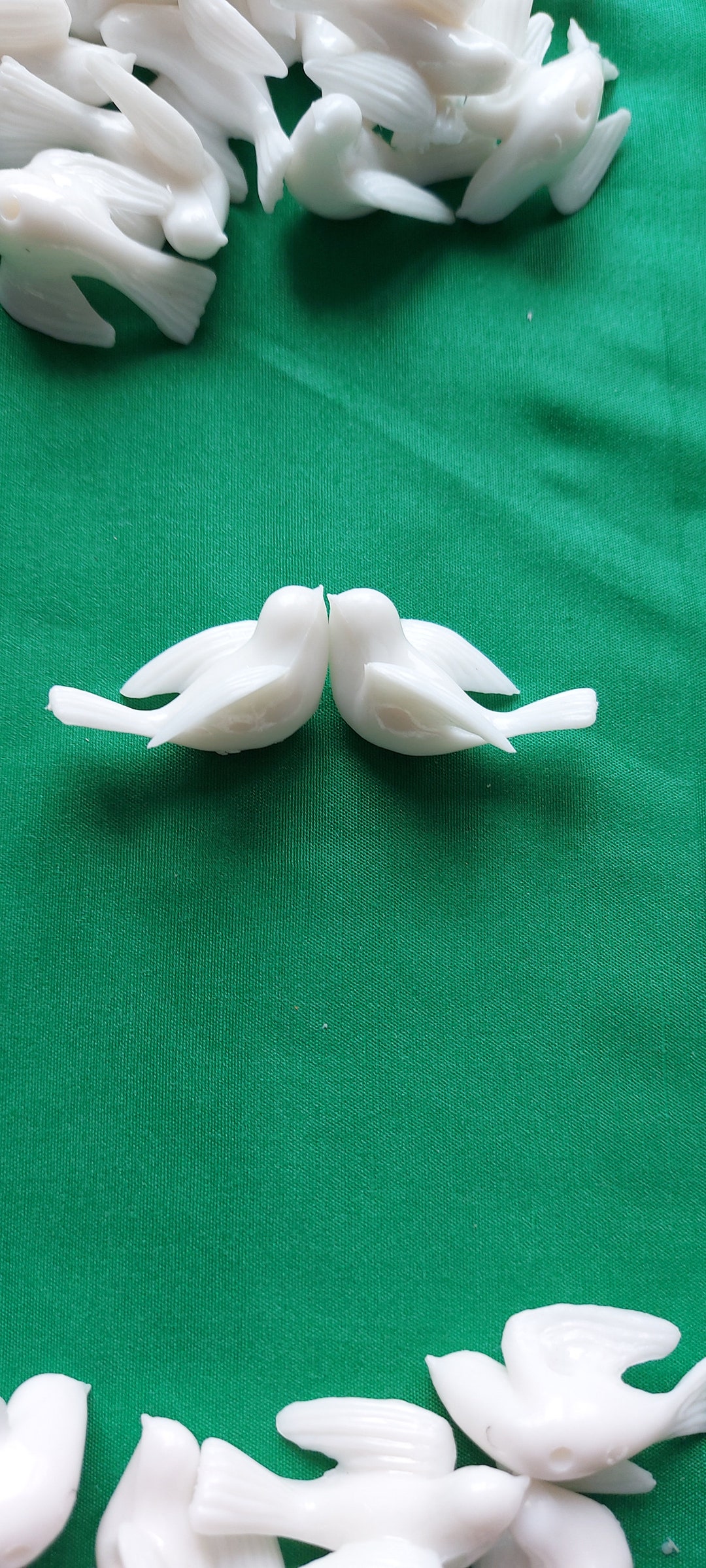 White Doves set of 24, Vintage - Etsy
