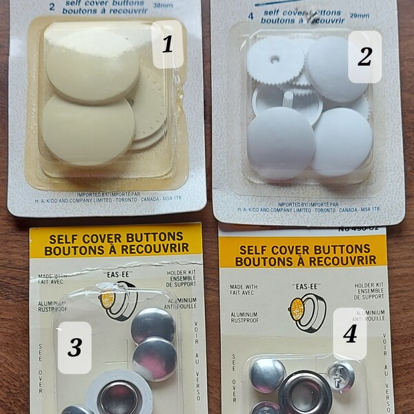 Self Cover Buttons - Etsy