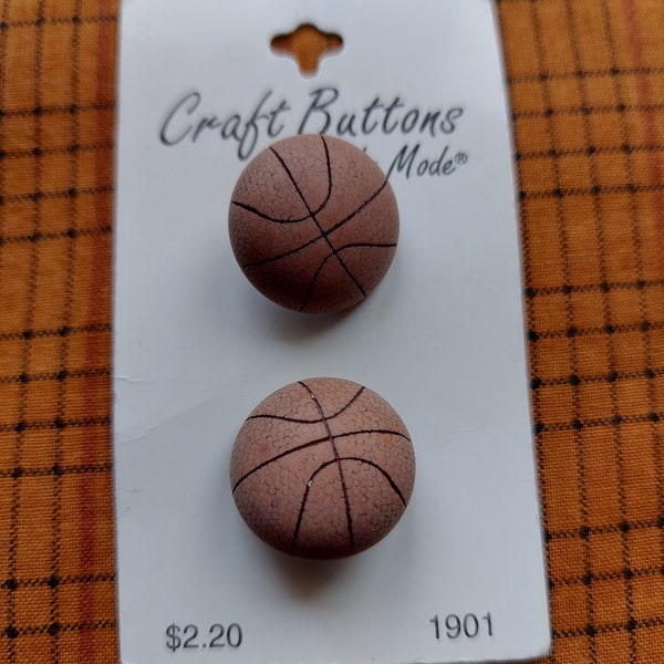 Basketball Buttons - Etsy