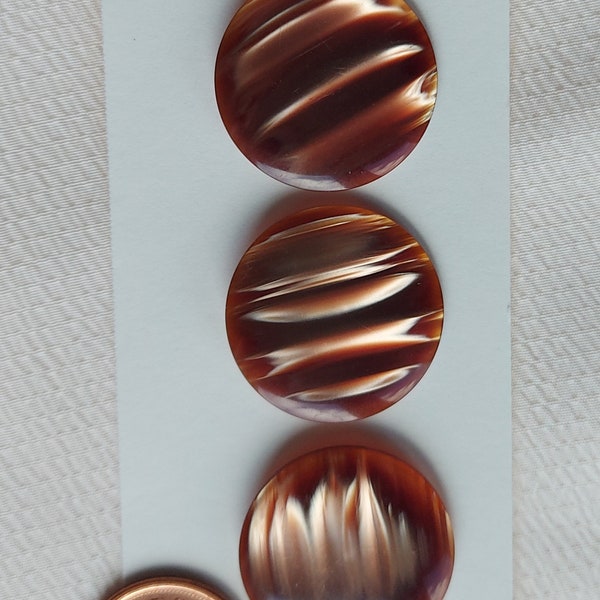 Brown Buttons - Etsy