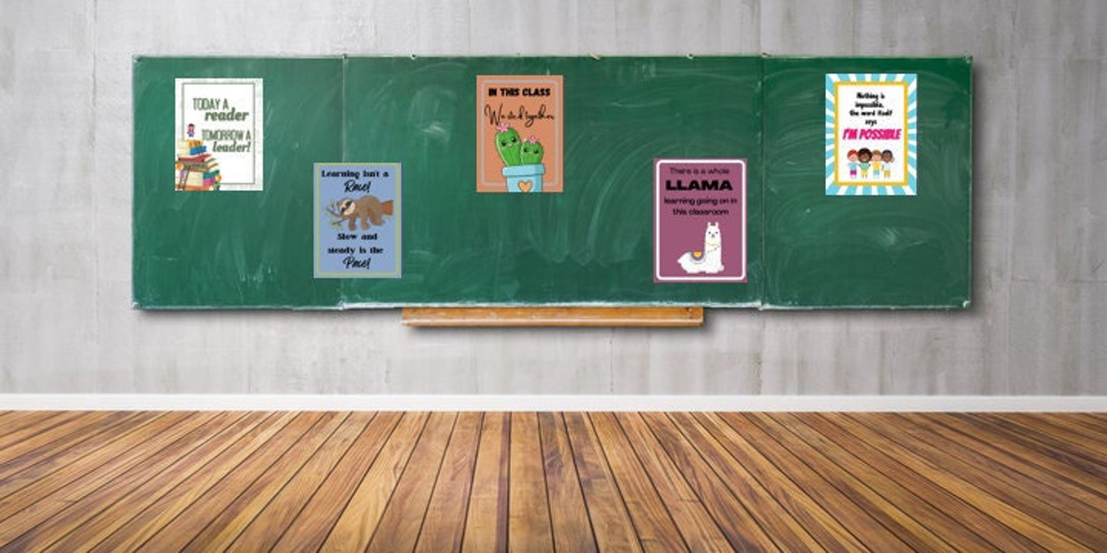 Classroom Posters: Set of Five! - Etsy