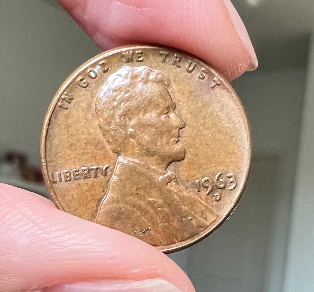 1963 D Rare Penny Etsy 1963 D Rare Penny Etsy