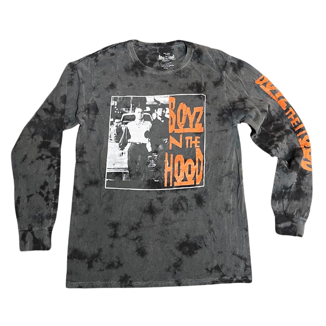 Custom Once Upon a Time in South Central Long Sleeve Top - Tie-dye ...