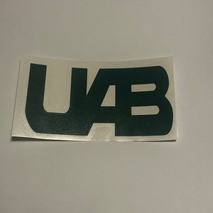 UAB Decal - Etsy