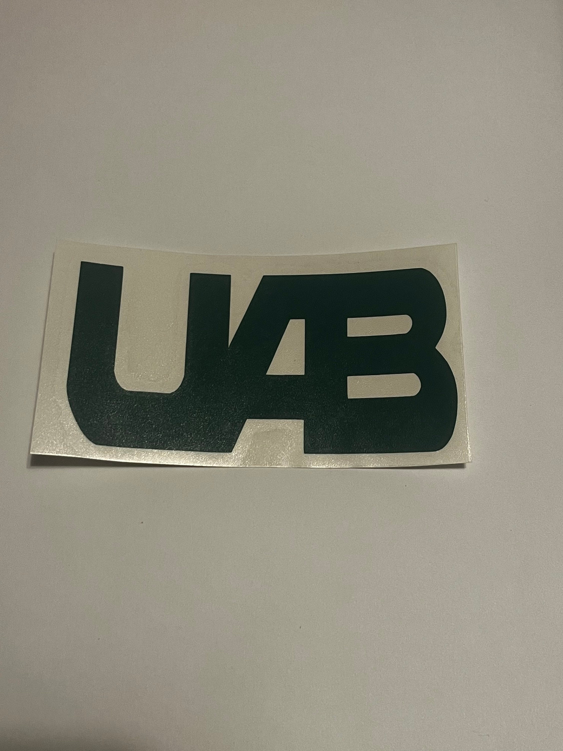UAB Decal - Etsy