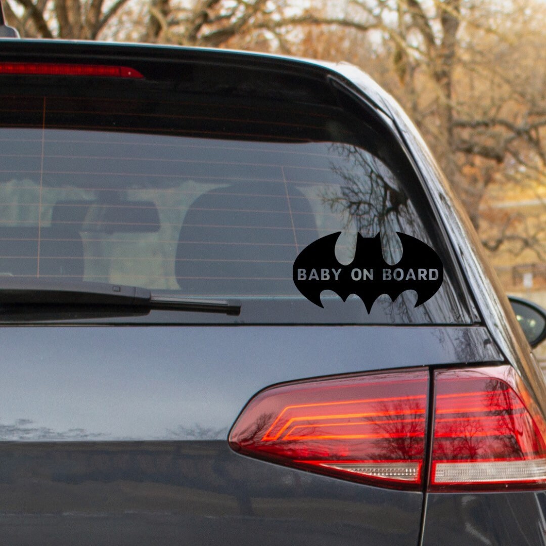 Bat Signal on Board Decal - Etsy