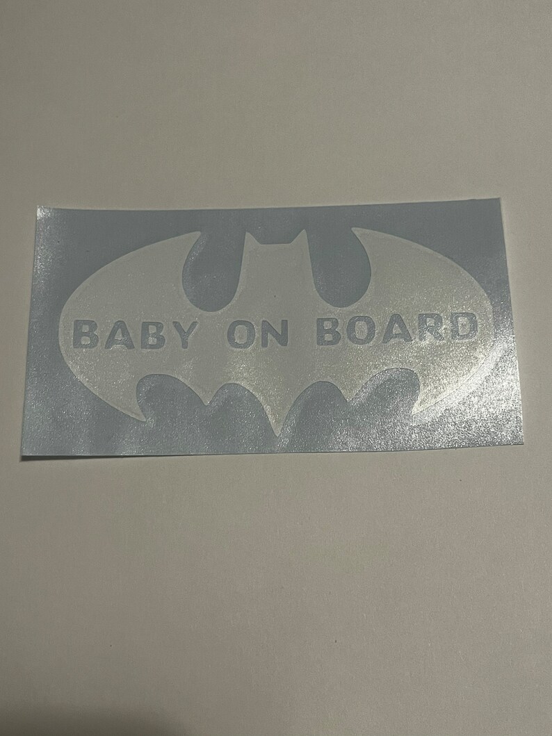 Bat Signal on Board Decal - Etsy