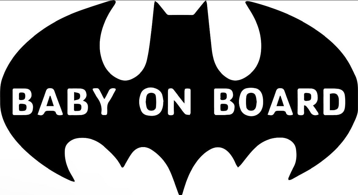 Bat Signal on Board Decal - Etsy