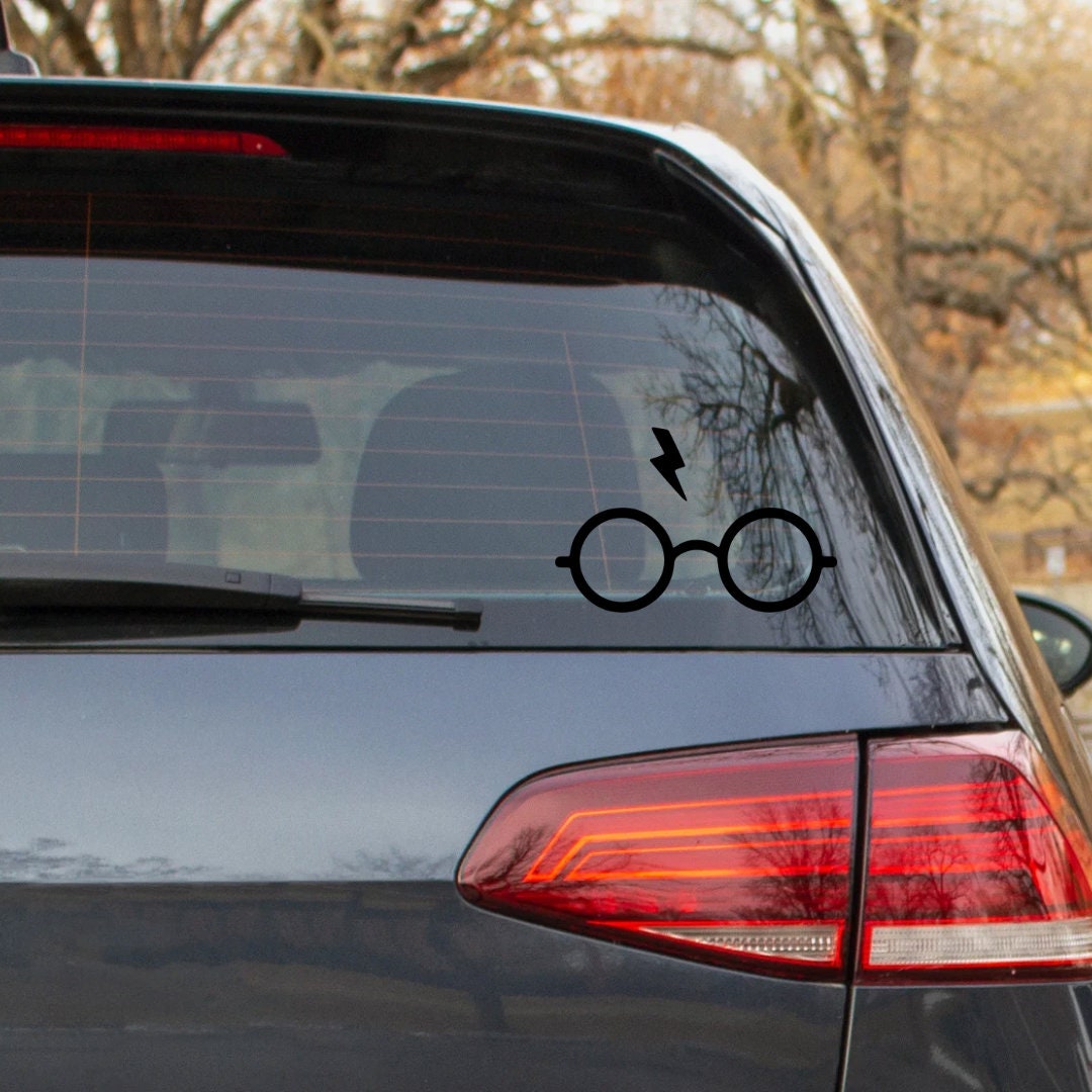 Wizard Lightning Bolt Decal - Etsy