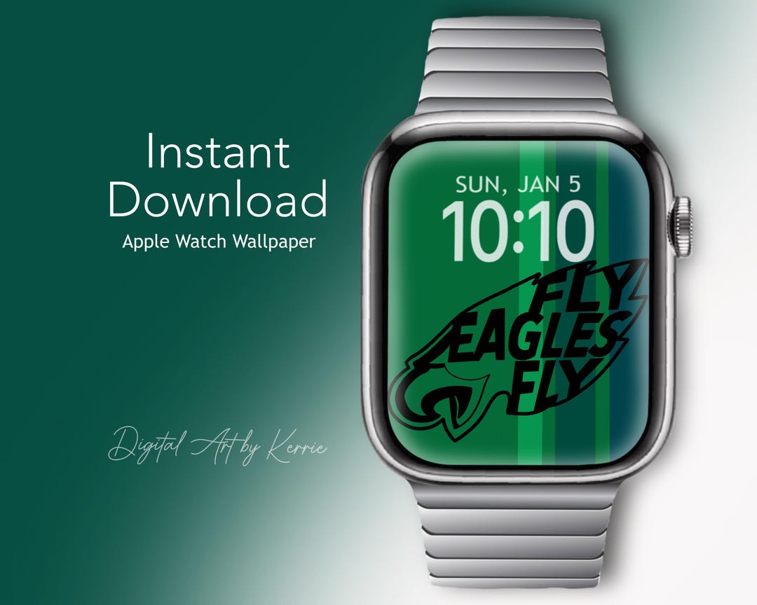 Philadelphia Eagles Inspired Apple Watch Face, Philadelphia Apple Watch ...
