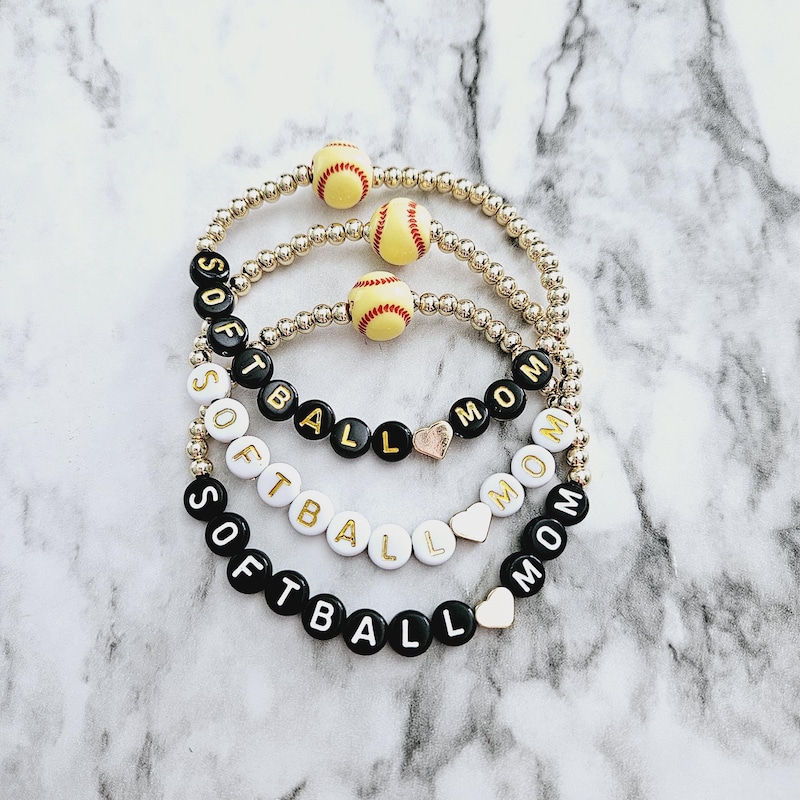 Softball Bracelets - Etsy