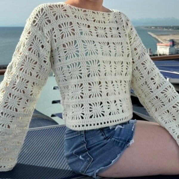 See Through Crochet Swim - Etsy