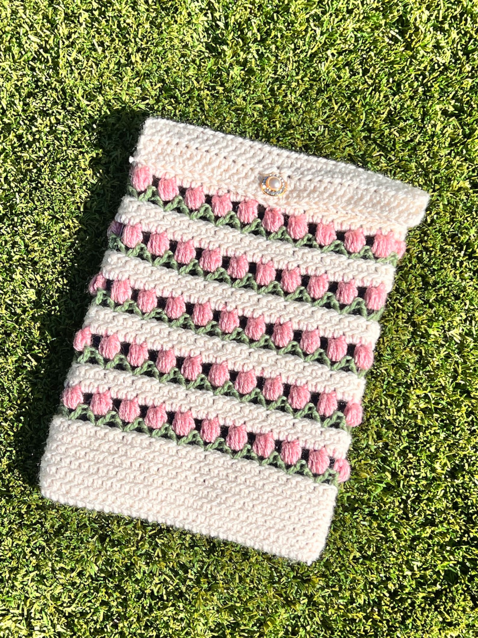 Crochet iPad Air or iPad Pro (11 Inch) Tulip Cover/sleeve/case - Etsy