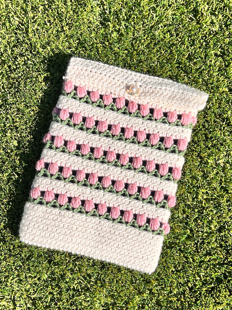 Crochet iPad Air or iPad Pro (11 Inch) Tulip Cover/sleeve/case - Etsy