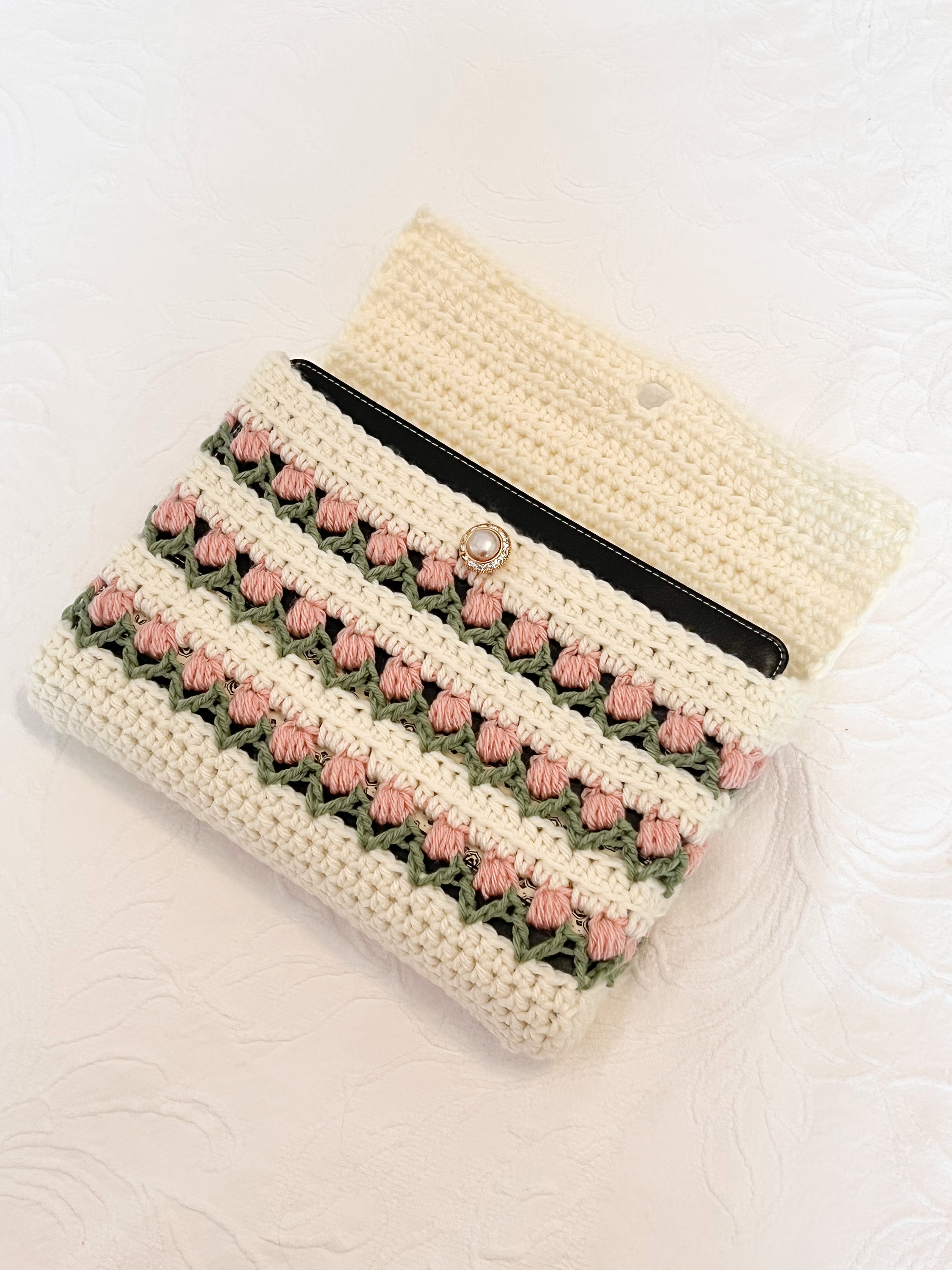 Crochet Tulip Book Cover/bible Cover - Etsy