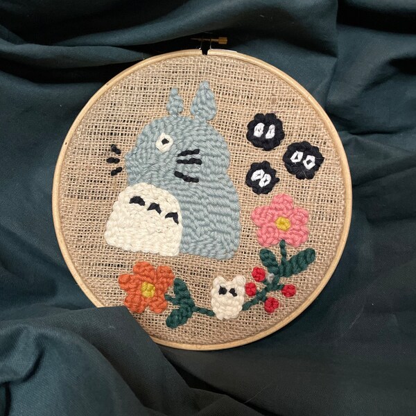 Ghibli Embroidery - Etsy UK