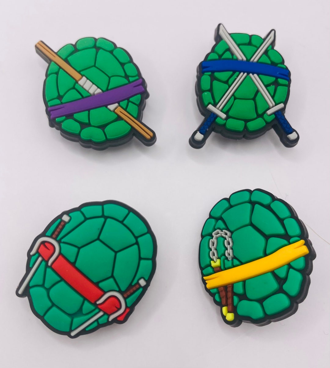 Teenage Mutant Ninja Turtles Jibbitz 4 Pack of Croc and Shoe - Etsy
