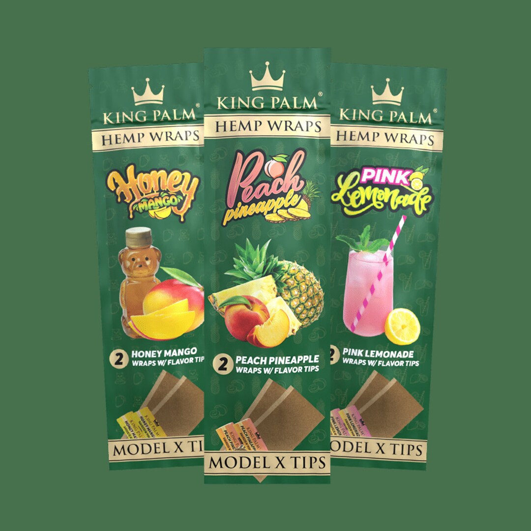 King Palm Fusion Flavour Wraps Tobacco Free UK New - Etsy
