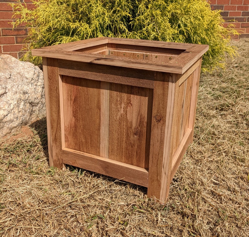Custom Cedar Planter Boxes Shaker Style Planter - Etsy