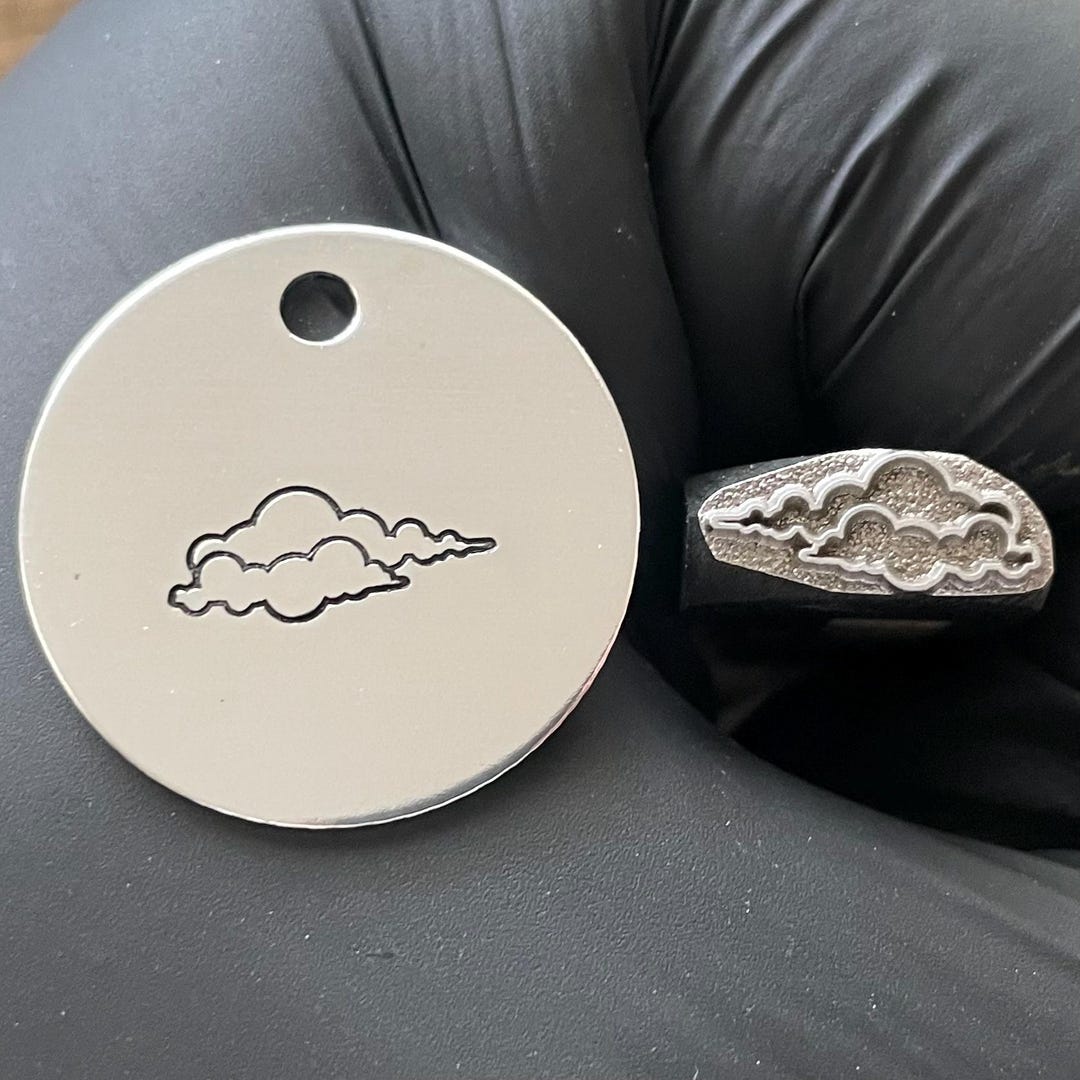 Cloud Metal Stamp, Steel Stamp - Etsy