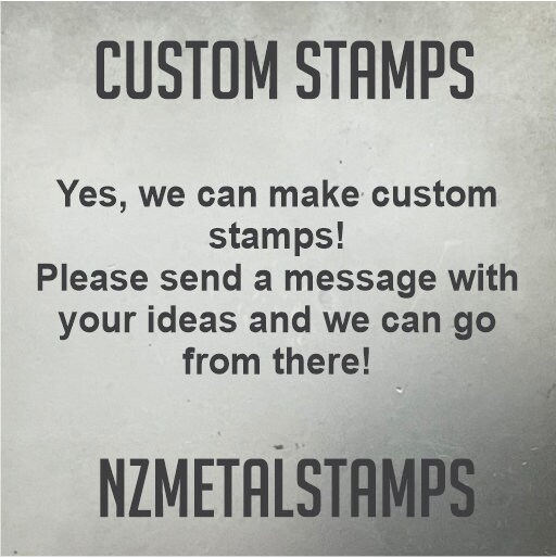 Tall Tree Metal Stamp, Pine Tree Steel Stamp, Tree Design Stamp - Etsy