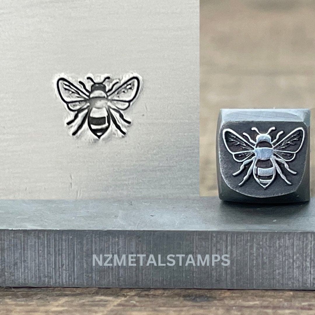 Bumble Bee Metal Stamp, Honey Bee Steel Stamp, Bee Design Stamp - Etsy