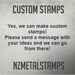 River Metal Stamp, Water Steel Stamp, Lake Design Stamp, Stream Stamp ...
