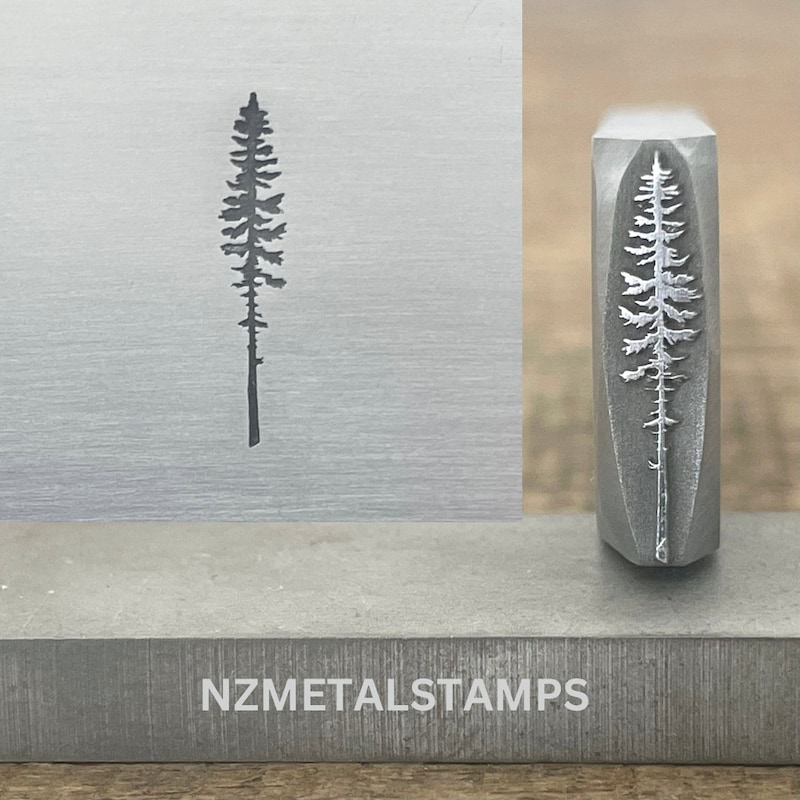 Pine Tree Stamp - Etsy
