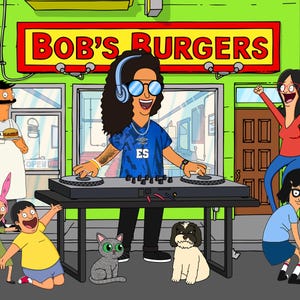 BIG SALE! Custom Bob's Burgers Cartoon Portrait, Personalized Digital ...