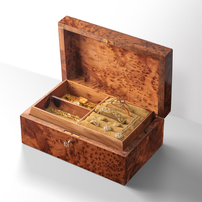 Wood Trinket Box - Etsy