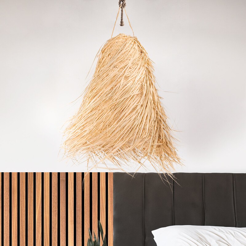 Wicker Lamp Shade - Etsy