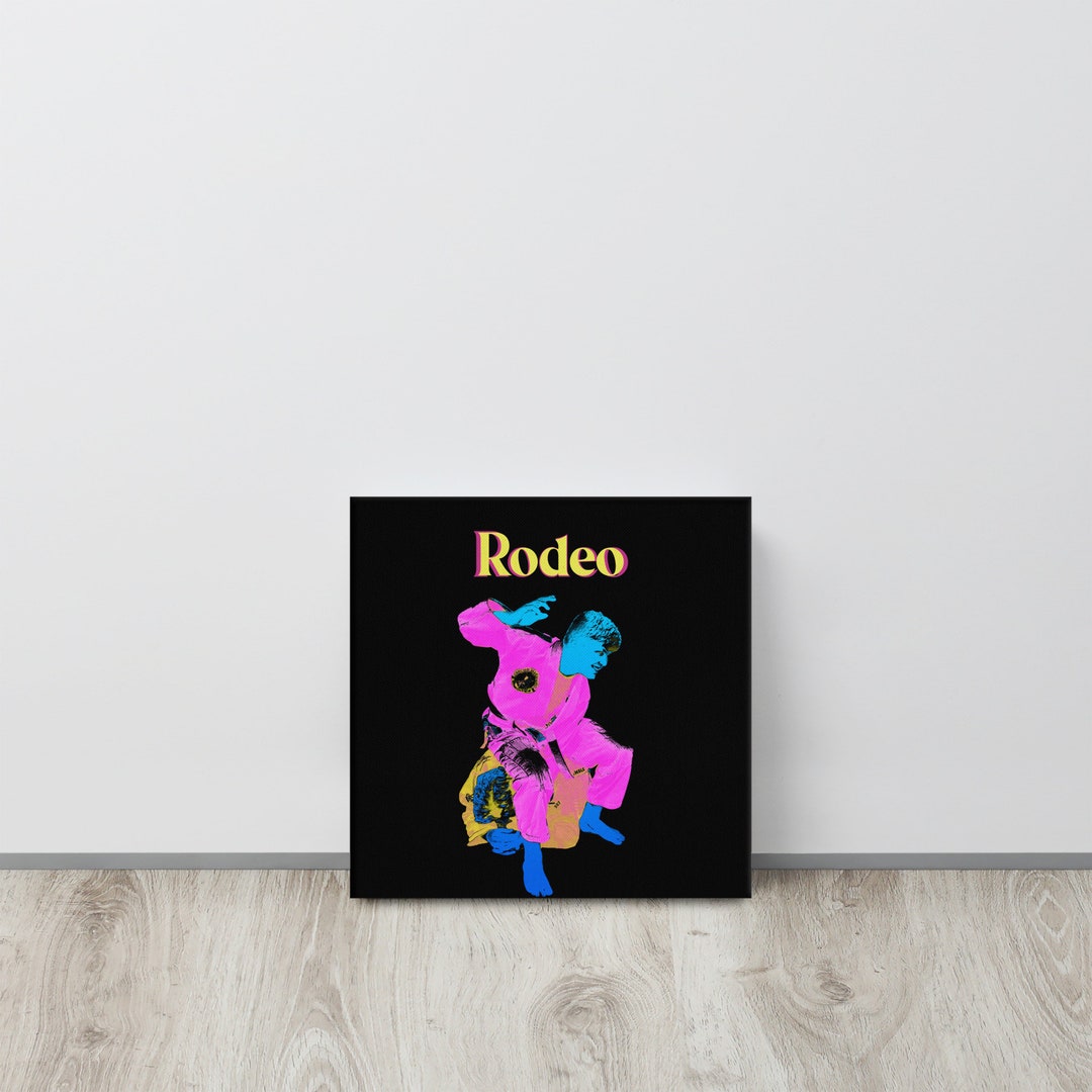Rodeo Jiu Jitsu Art on Thin Canvas - Etsy