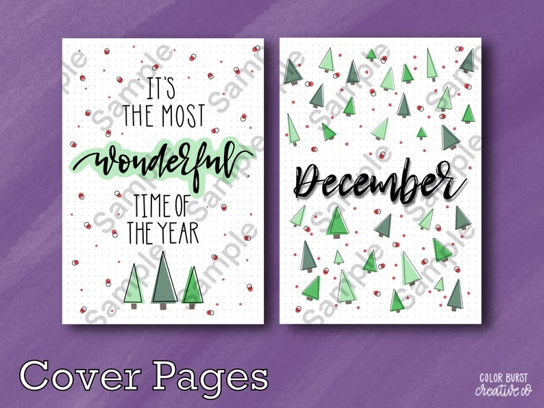 December Printable Journal Pages - Gratitude, Mood, Habits, Sleep ...