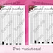 Period Tracker - Printable Journal Page - Dot Grid Journal - Track Your ...