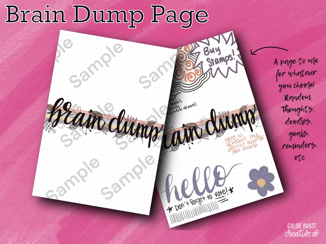 November Fall Leaves Printable Journal Pages Gratitude, Thankful, Mood ...