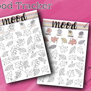 November Fall Leaves Printable Journal Pages - Gratitude, Thankful ...