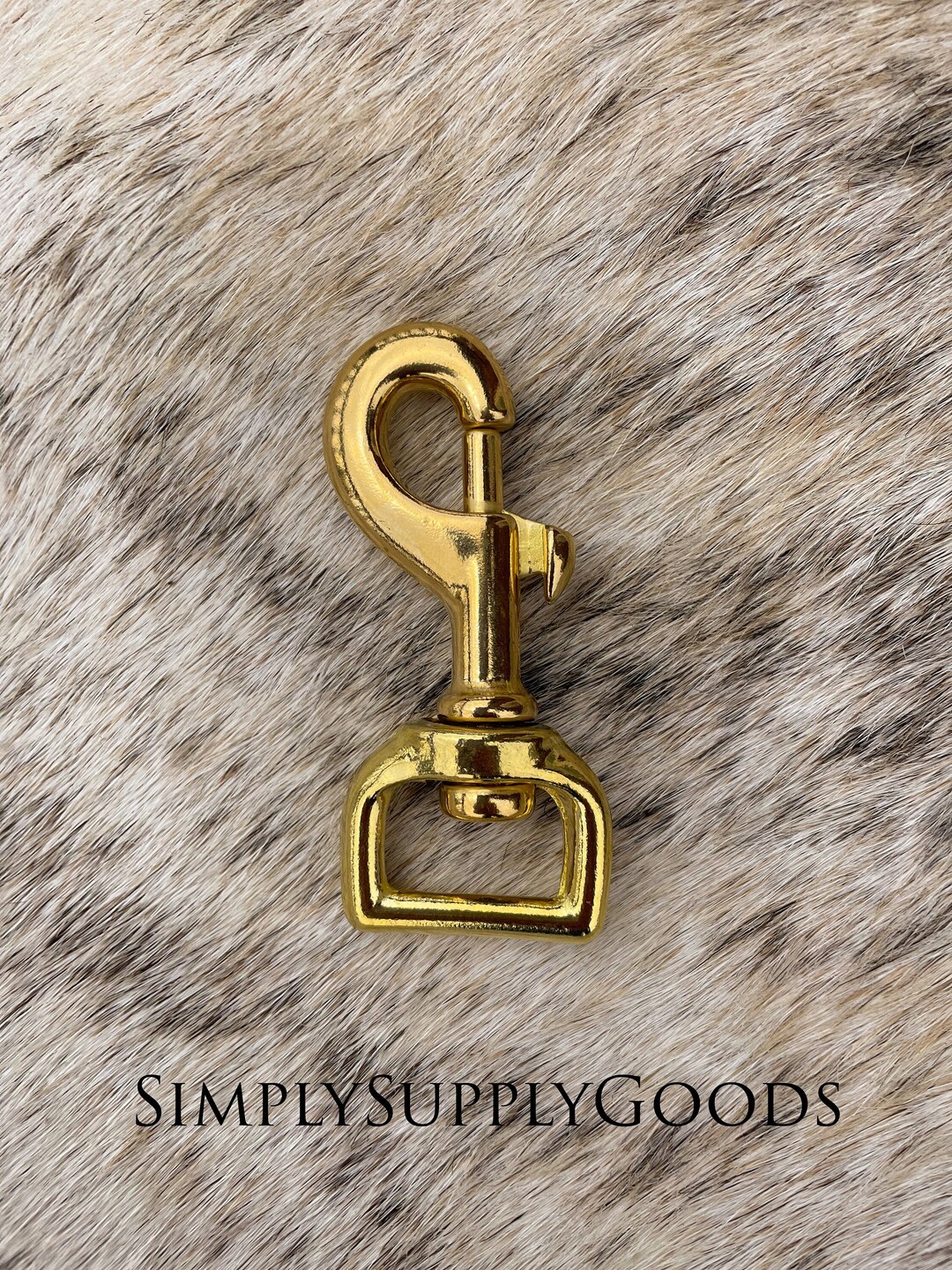 Brass Swivel Snap 3/4", Brass Snap, Swivel Snap, Brass Swivel, Snap - Etsy