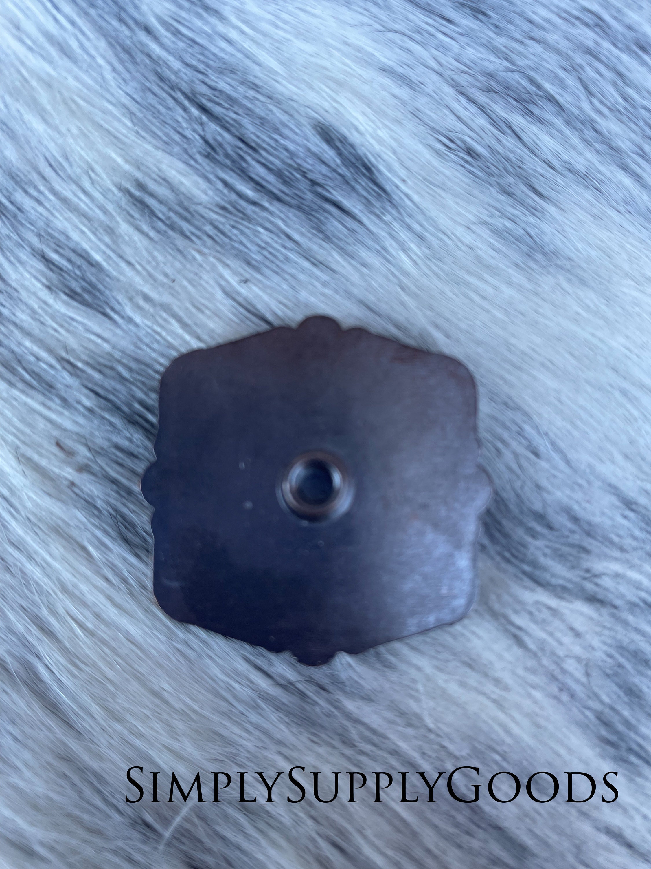 Cloud Blue Thunderbird Concho Western Concho Tack Making - Etsy