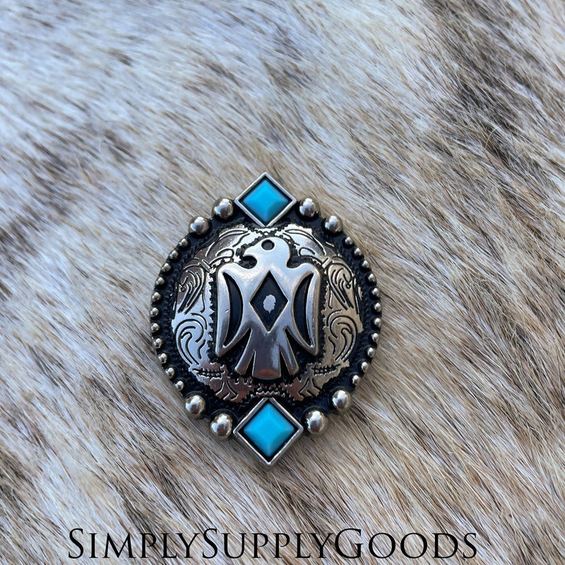Round Conchos - Etsy