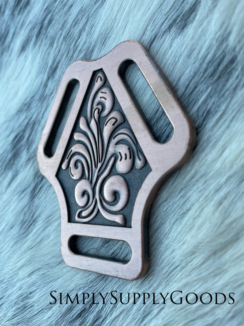 Copper Center Plate, Tack Making Hardware, Copper Tack Hardware ...