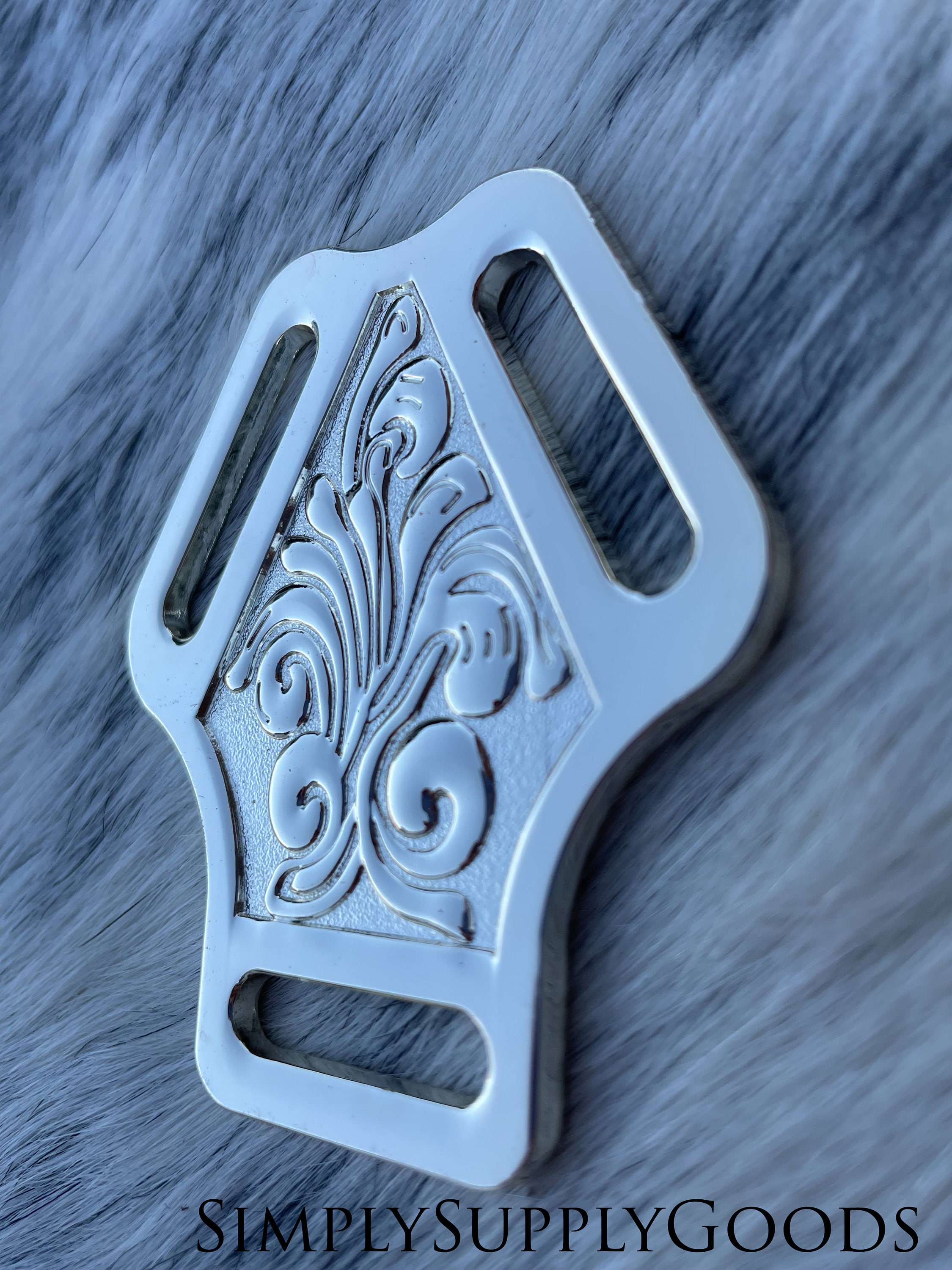 Silver Center Plate Tack Making Hardware Silver Tack Hardware - Etsy