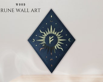 Runic Wall Art - Etsy